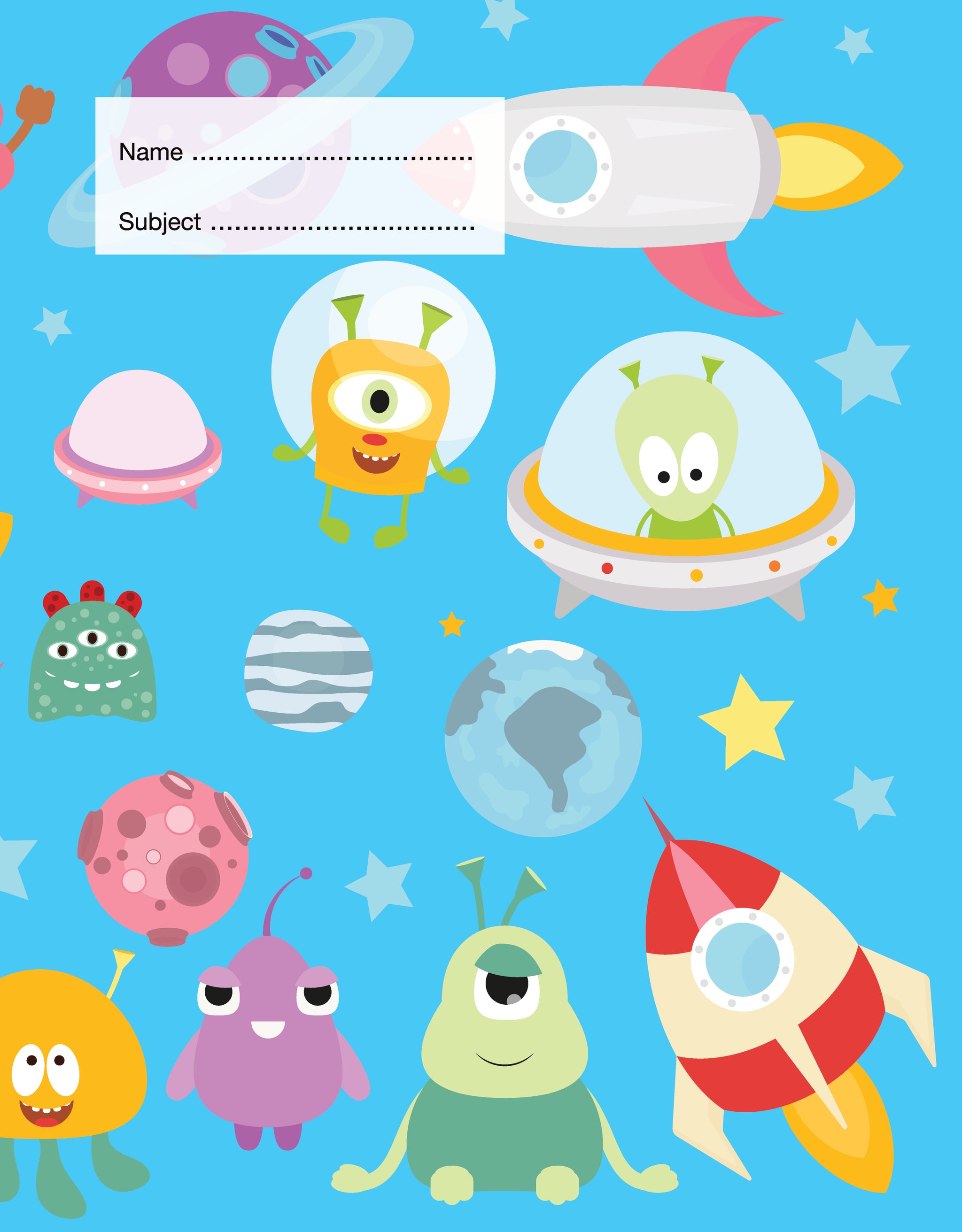 Aliens School Book Cover – Love These Covers