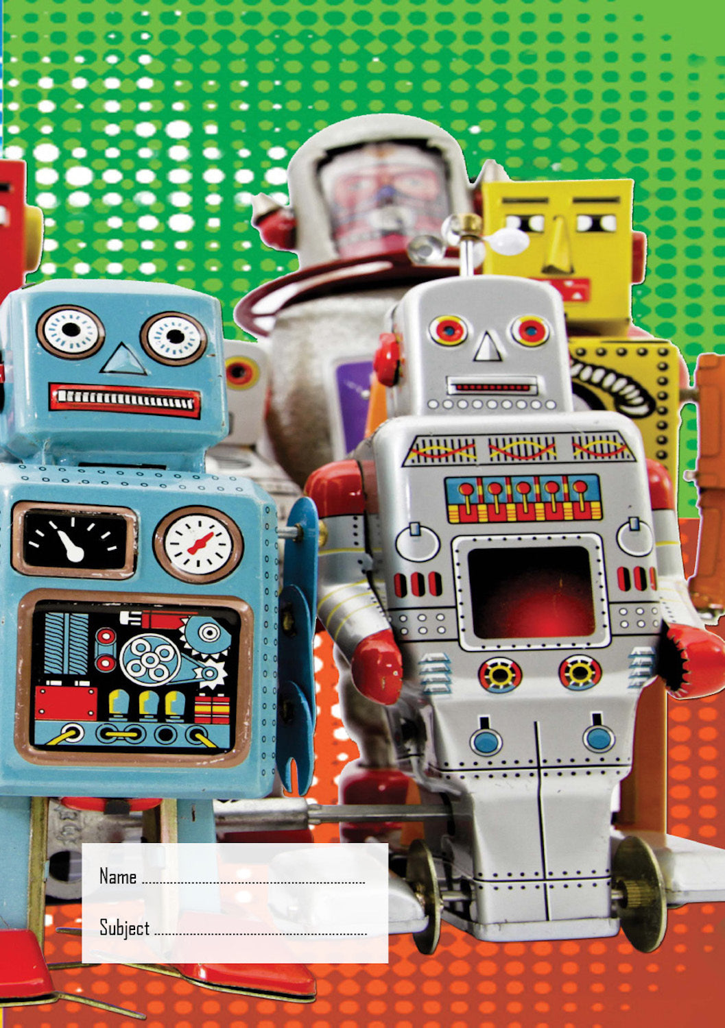 Robots School Book Cover – Love These Covers